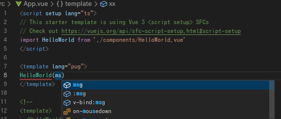 Volar1.0でPugのTypeScript補完が効くようにする | Arch使いの日記